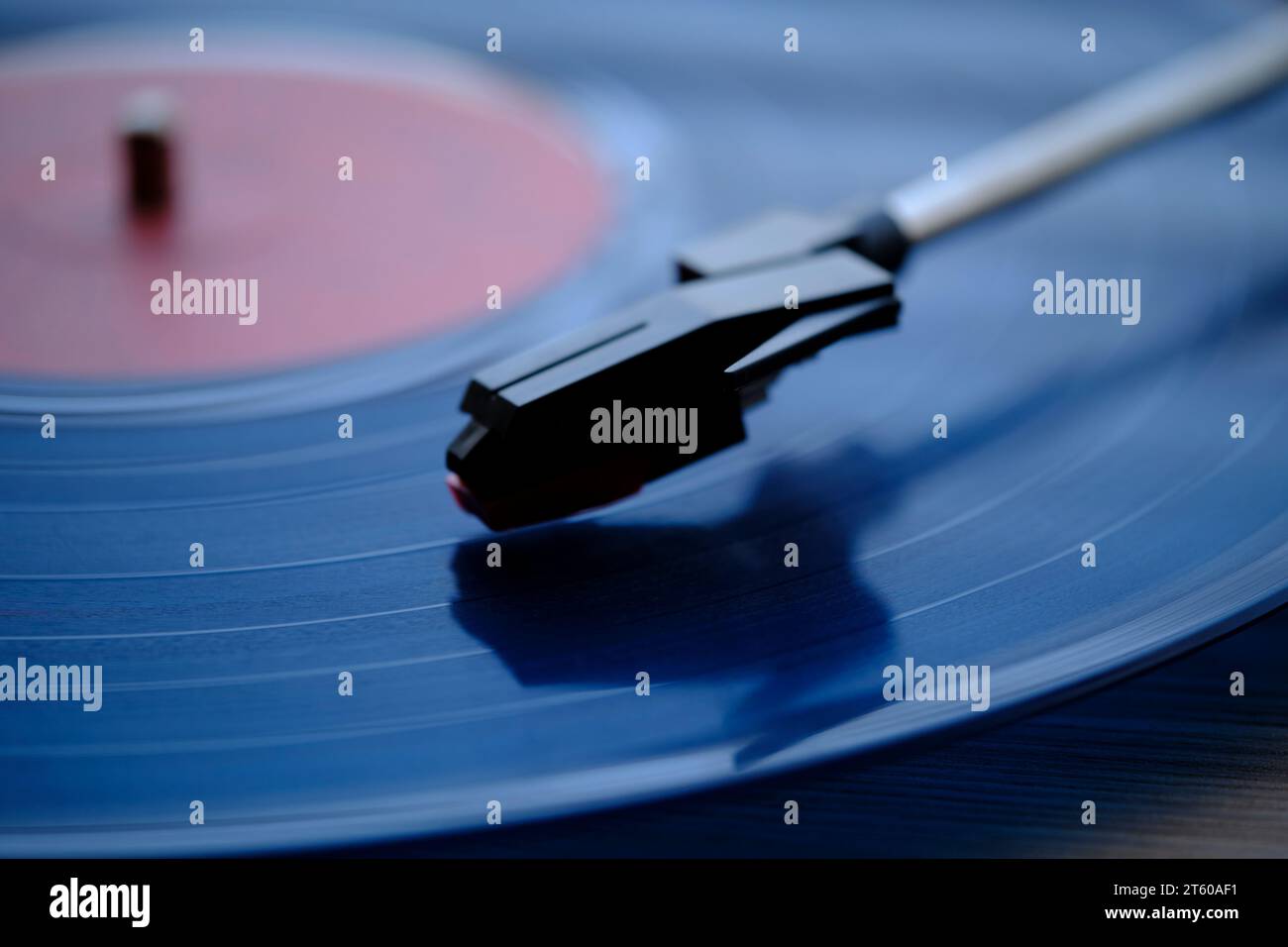 Classic vinyl record player closeup Stock Photo - Alamy