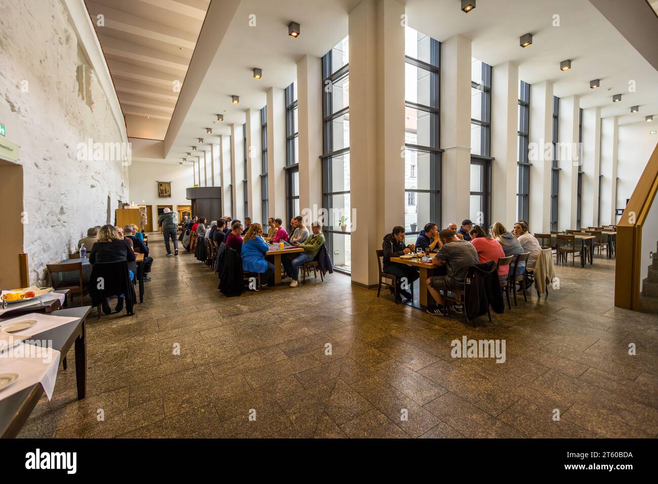 St. Joseph Guest House, Waldsassen Monastery. The restaurant is located ...