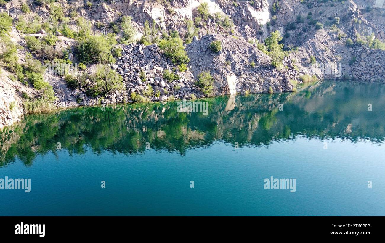 Rocky shore radon lake on hi-res stock photography and images - Alamy