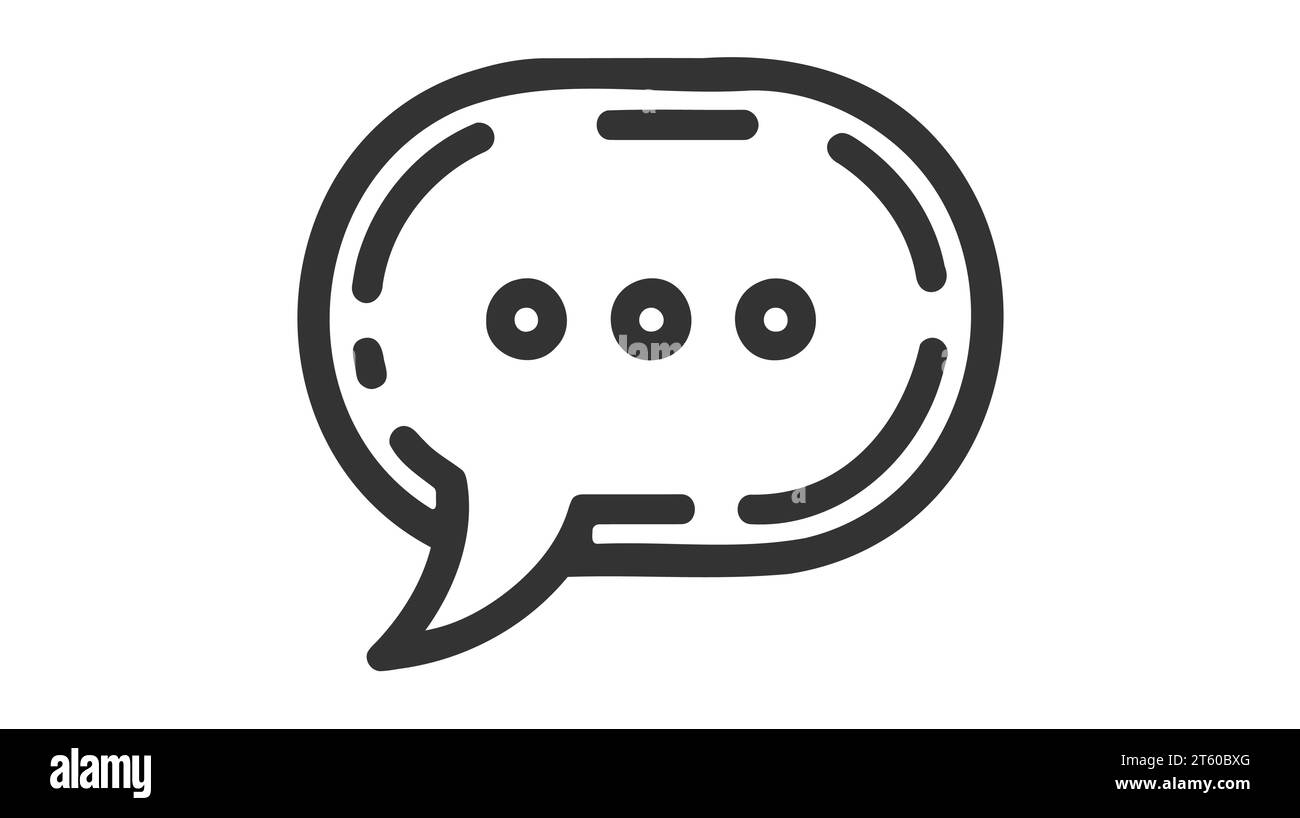 Talk bubble speech icon. Blank empty bubbles vector design elements ...