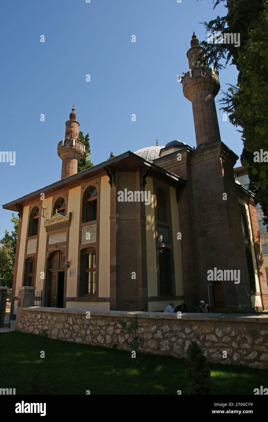Located in Sogut, Turkey, the Hamidiye Mosque was built in 1905 Stock ...