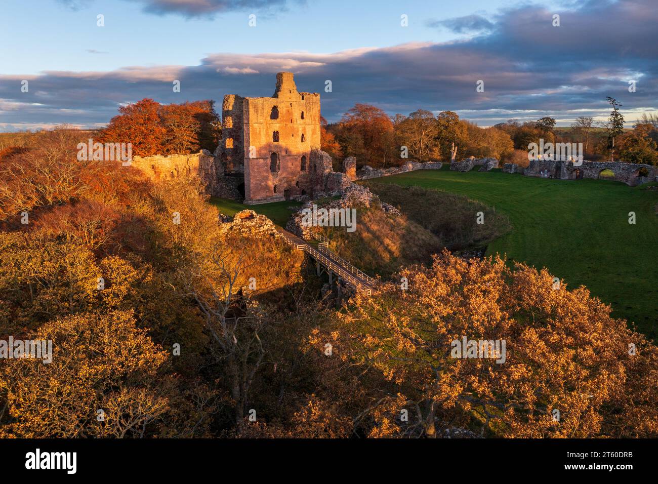 Norham Castle one of the most important of the Border castles was built ...