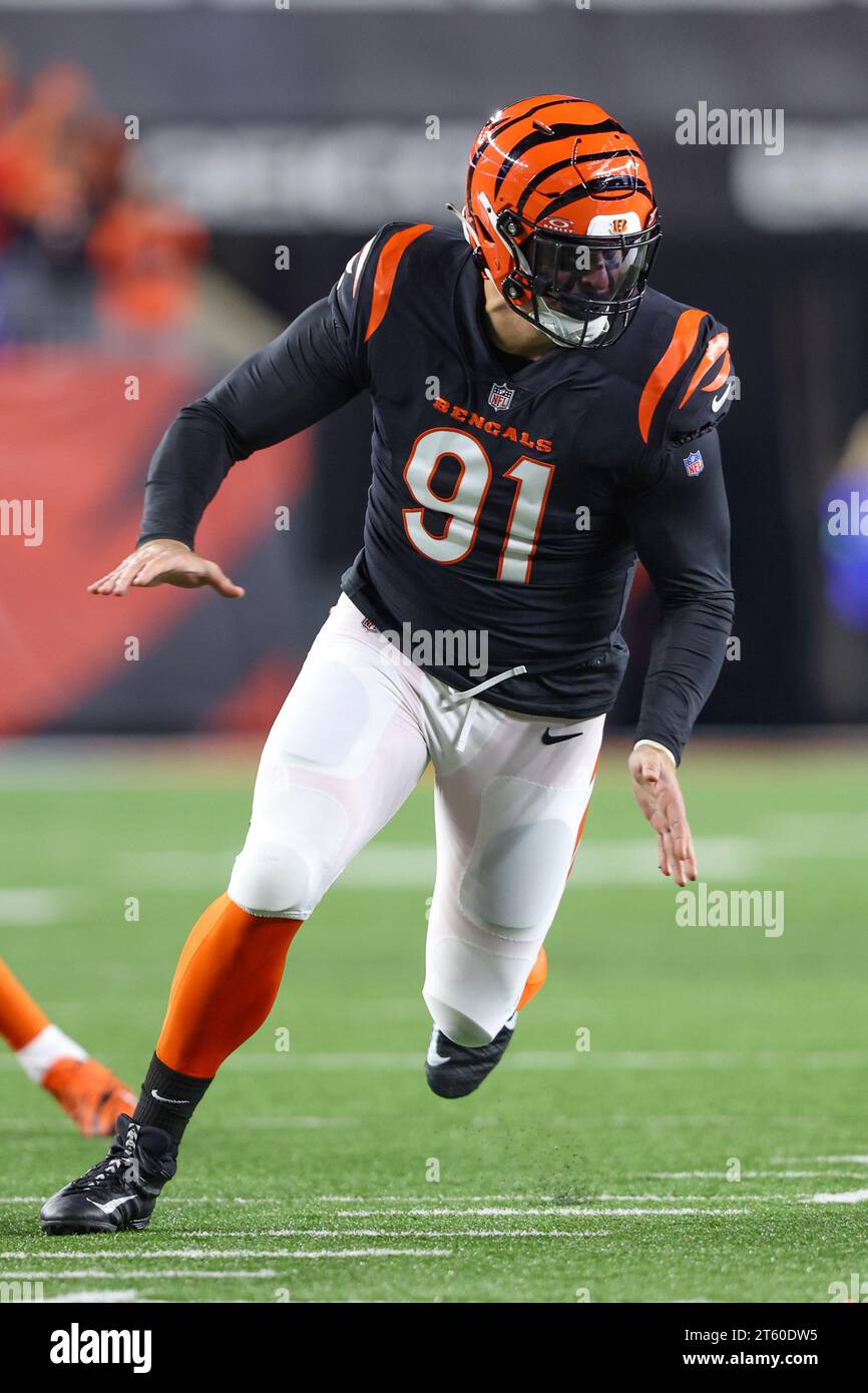 Cincinnati Bengals defensive end Trey Hendrickson (91) in action during ...