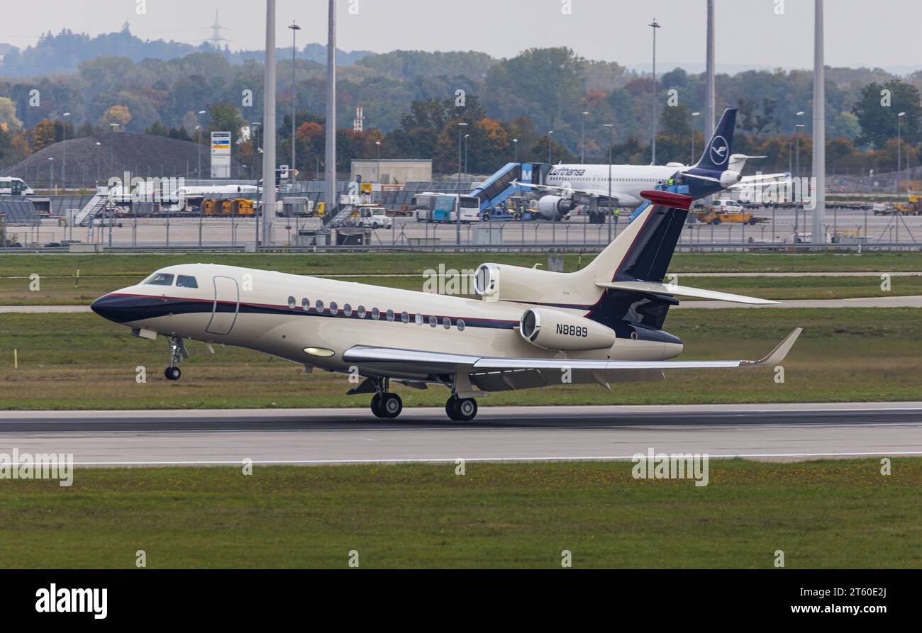 Dassault Falcon 7X Ein Dassault Falcon 7X eines privaten Besitzers ...
