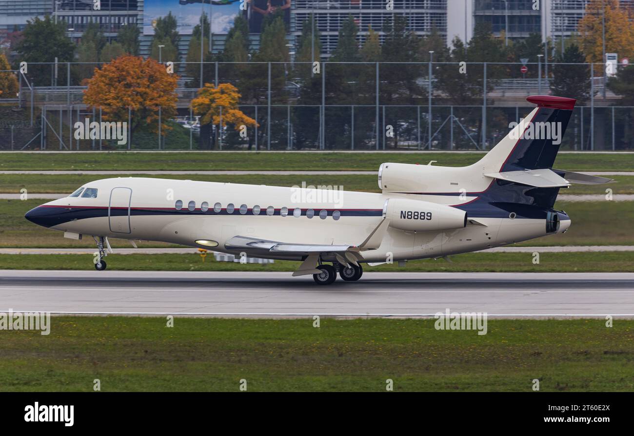 Dassault Falcon 7X Ein Dassault Falcon 7X eines privaten Besitzers ...