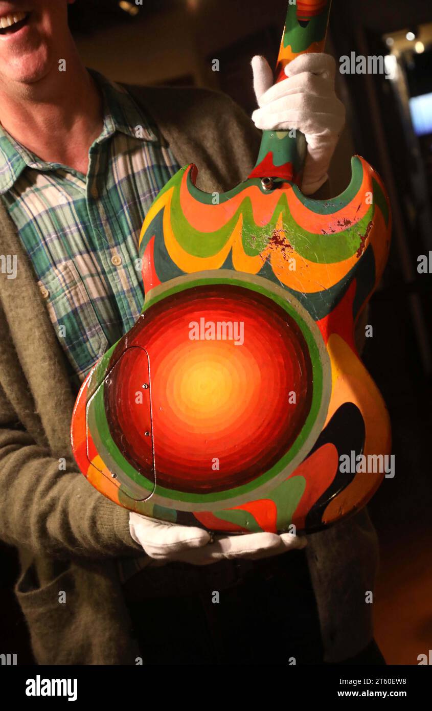 New York, New York, USA. 6th Nov, 2023. Eric Clapton Cream Stage-Played ...