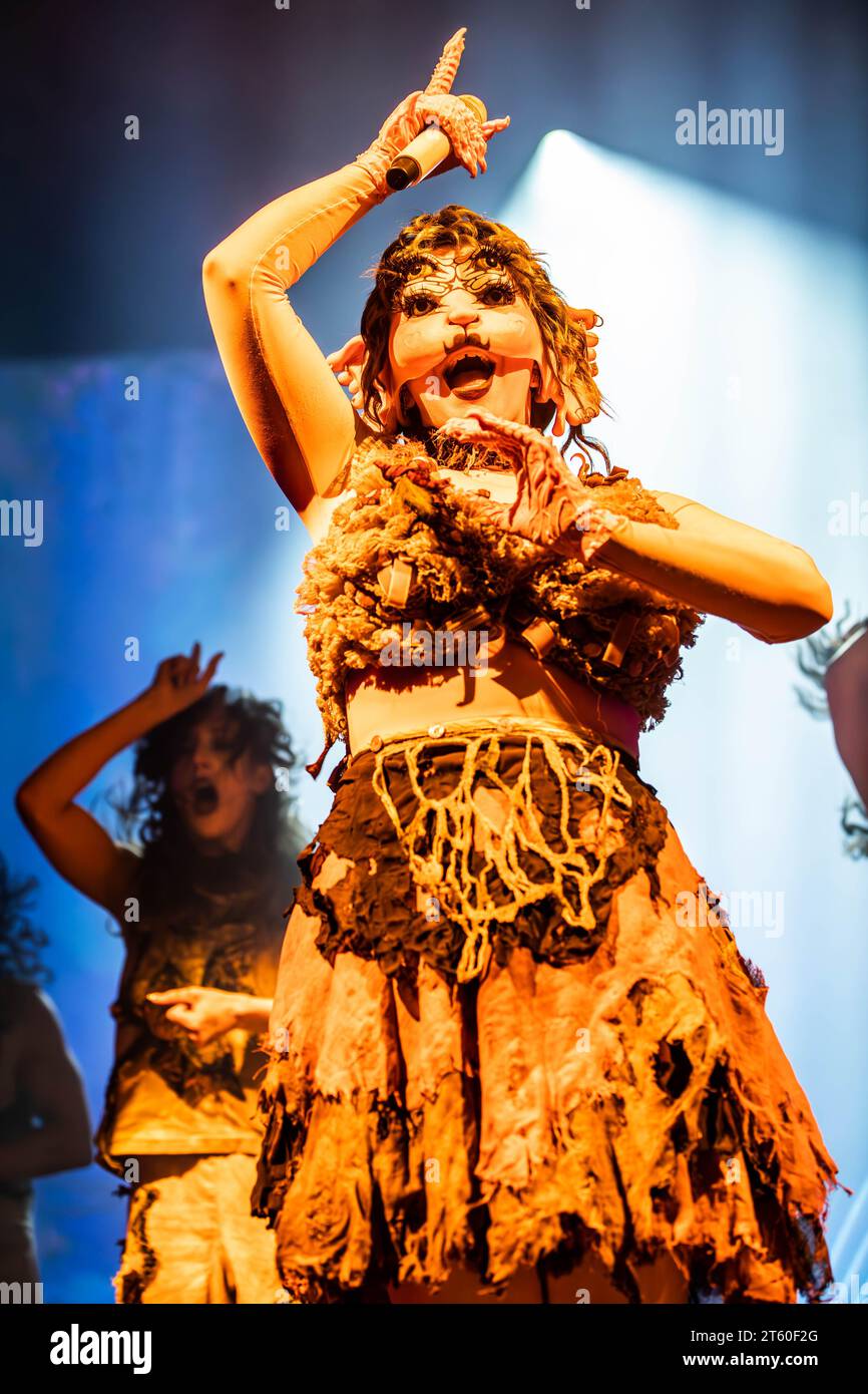 Milan Italy. 06th Nov 2023. The American singer-songwriter MELANIE ...