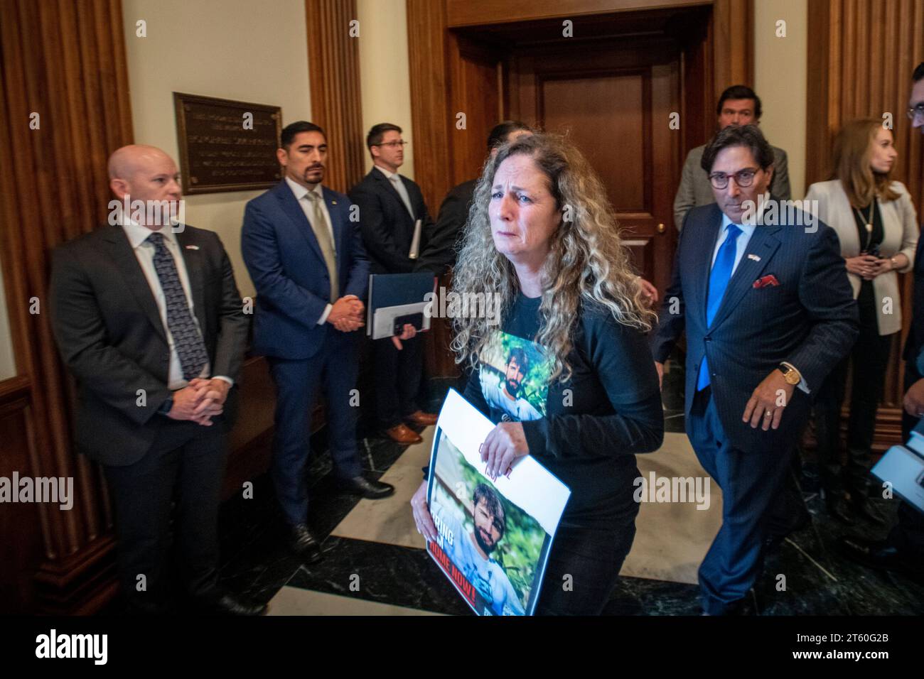 Washington, Vereinigte Staaten. 07th Nov, 2023. Doris Liber, mother of ...