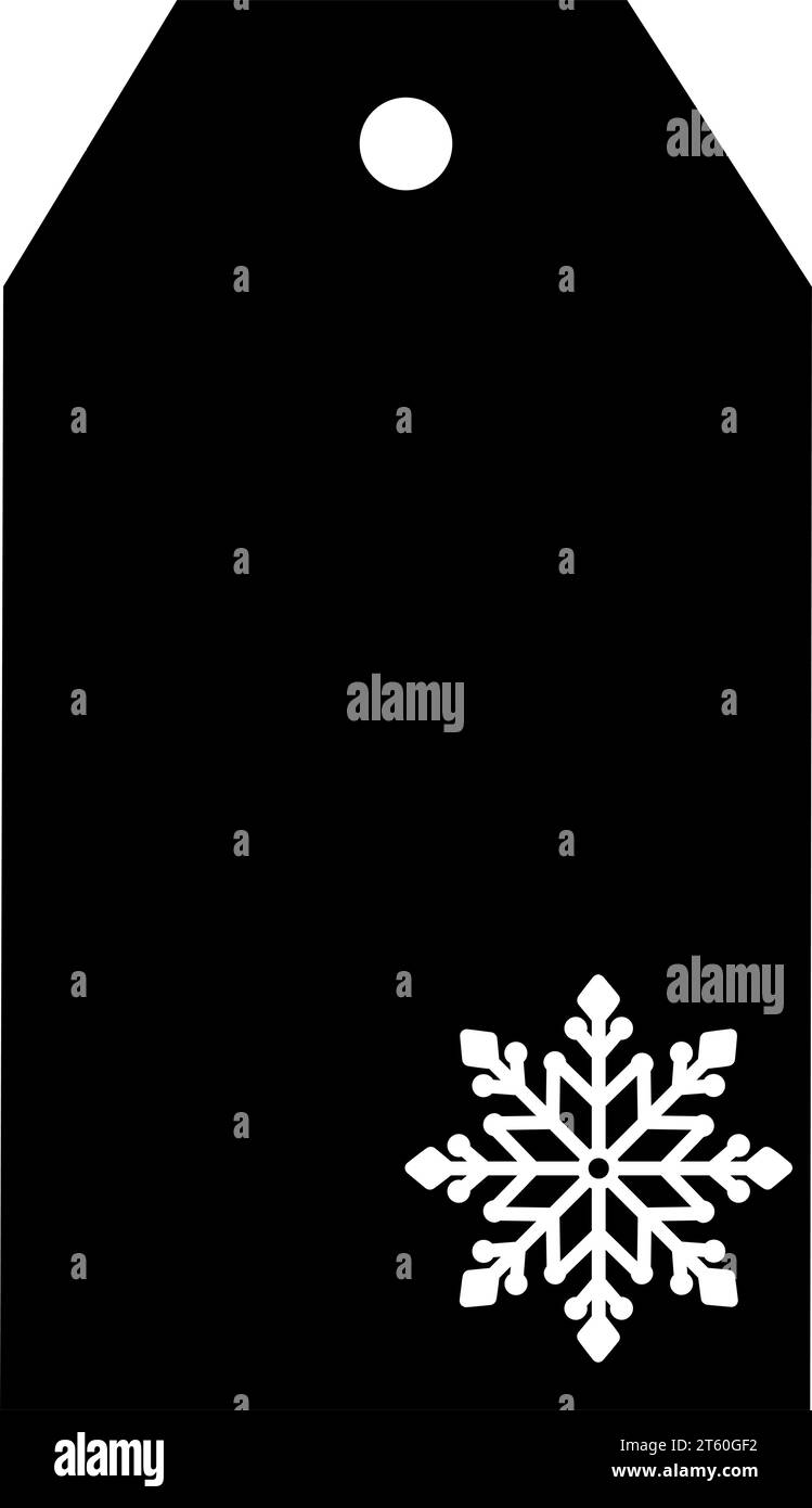 Vector tag. Label for price stick. Christmas tag Stock Vector Image ...