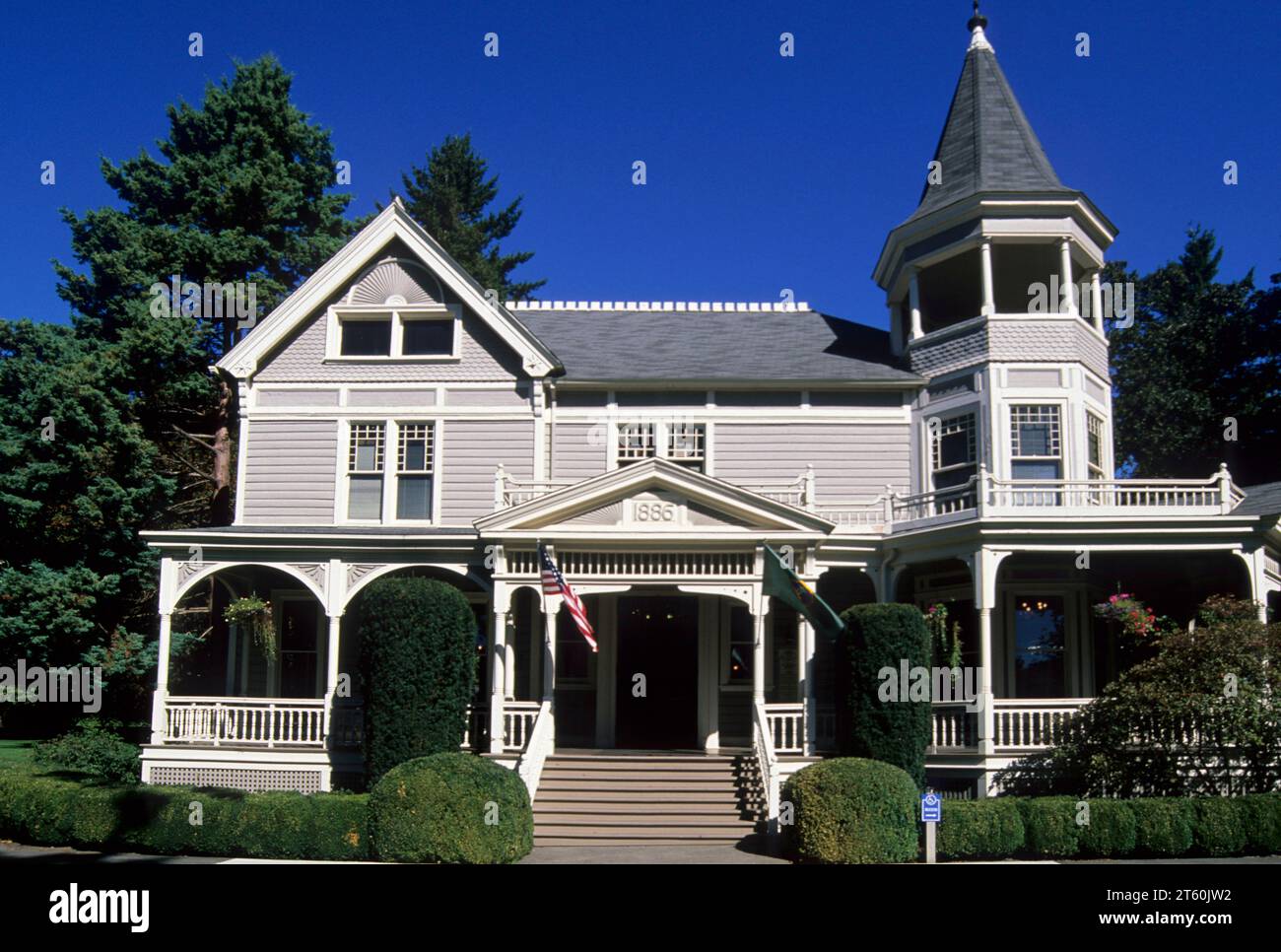 Marshall House, Vancouver National Historic Reserve, Washington Stock ...