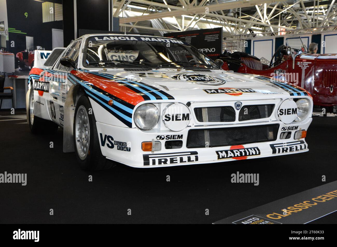 Bologna , Italy - Oct26, 2023: lancia 037 queen of rally luxury AND ...