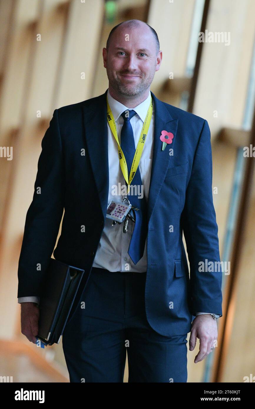 Edinburgh Scotland, UK 07 November 2023. Neil Gray MSP at the Scottish ...
