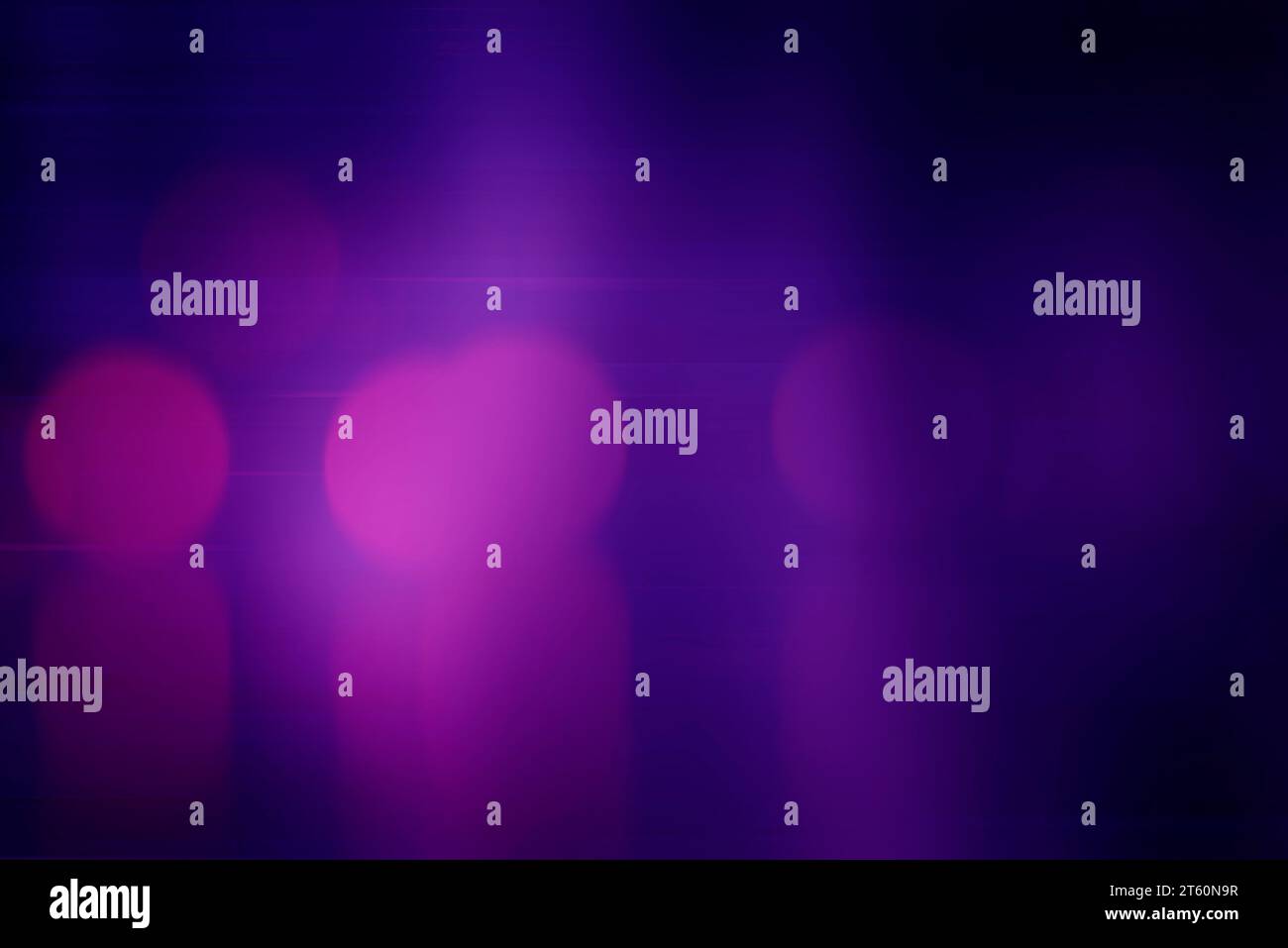 Abstract bokeh blue purple pink fluorescent neon lights background ...