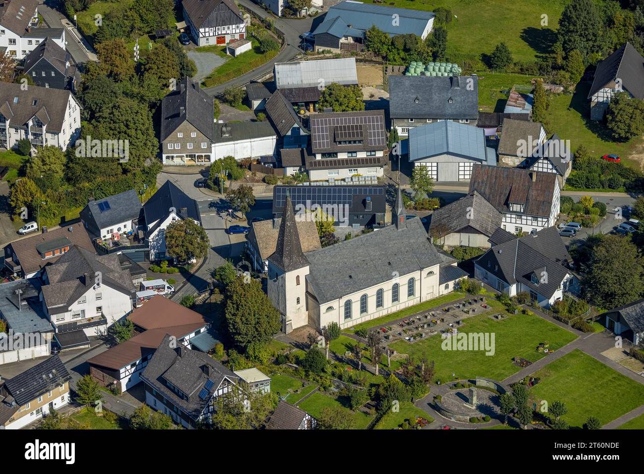 St burchard church and cemetery hi-res stock photography and images - Alamy