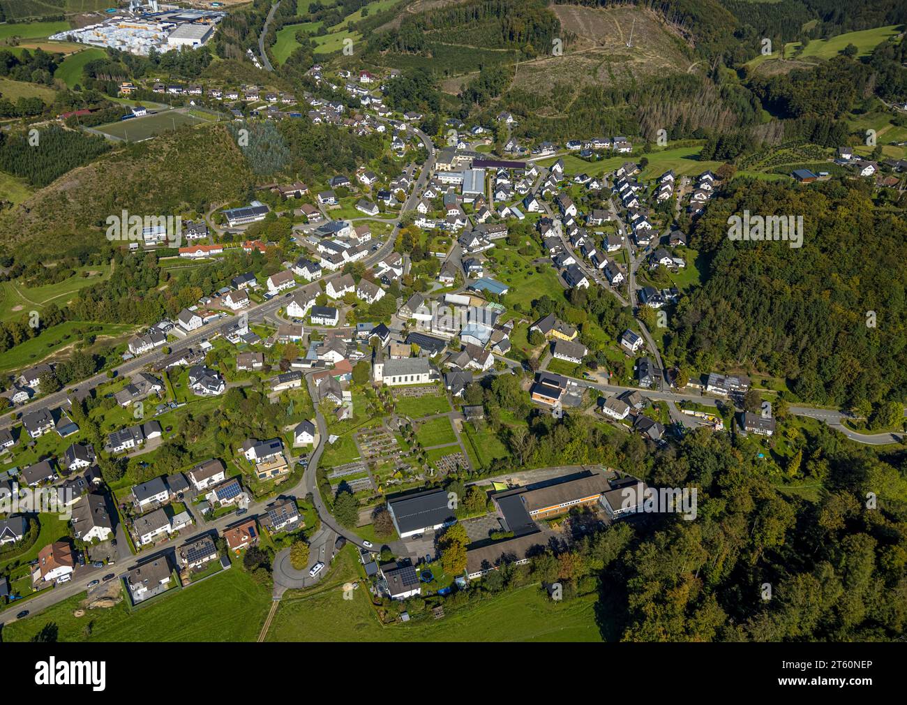 St burchard church and cemetery hi-res stock photography and images - Alamy