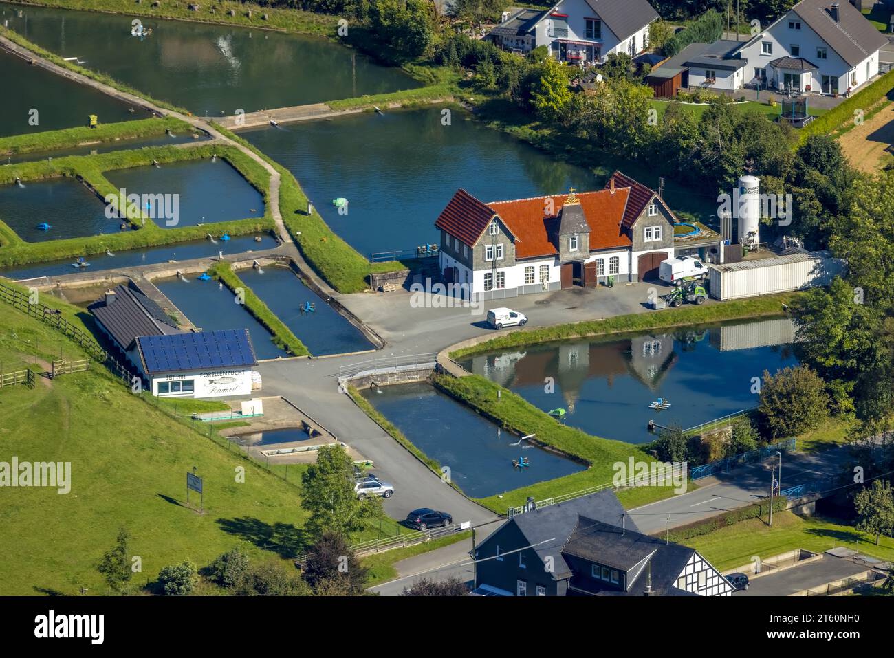 Sauerland trout farm thomas rameil hi-res stock photography and images ...