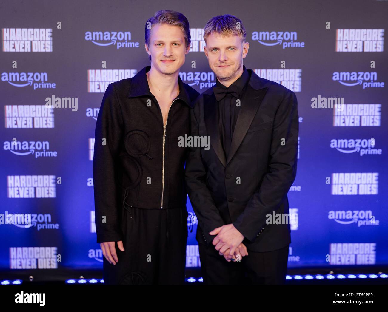 AMSTERDAM - Joes Brauers and Jim Deddes on the blue carpet for the ...