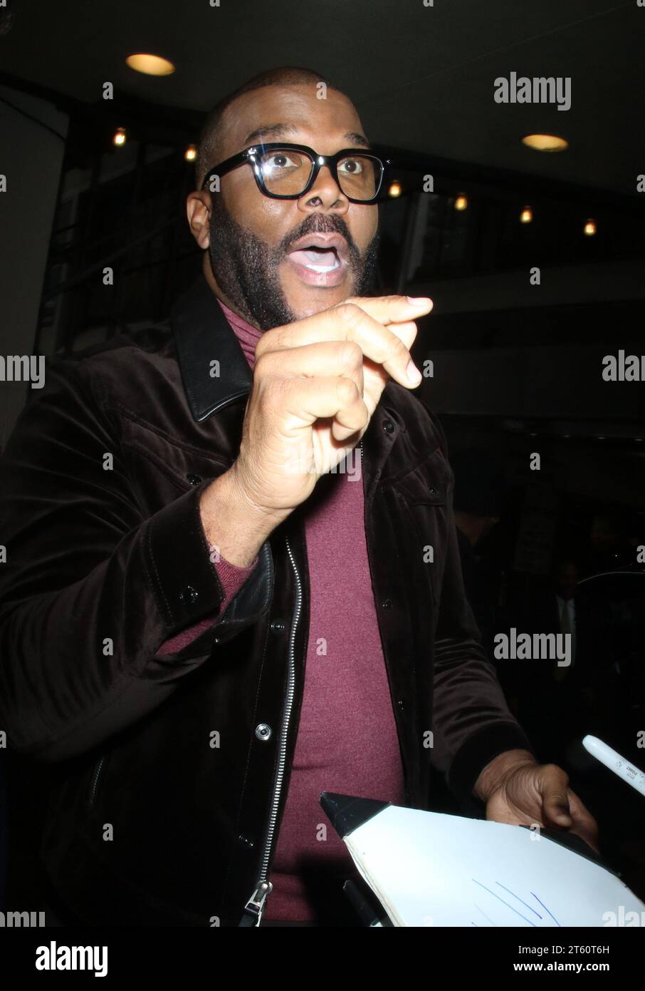 New York, NY, USA. 07th Nov, 2023. Tyler Perry seen at CBS Mornings ...