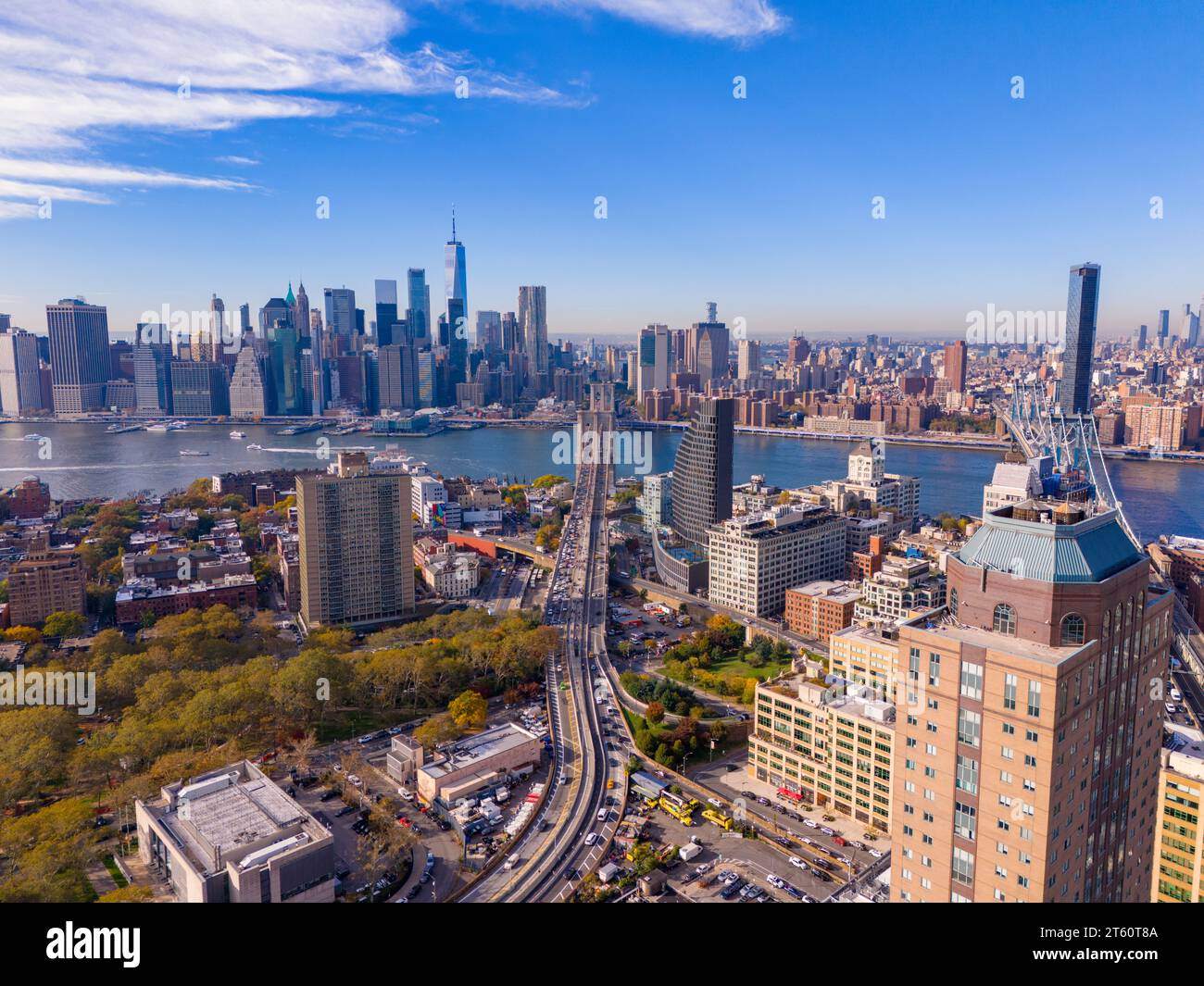 Brooklyn aerial hi-res stock photography and images - Alamy