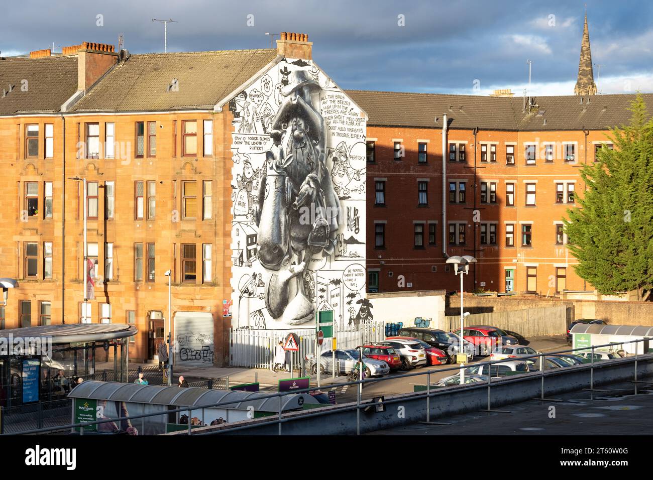 Lobey dosser mural hi-res stock photography and images - Alamy