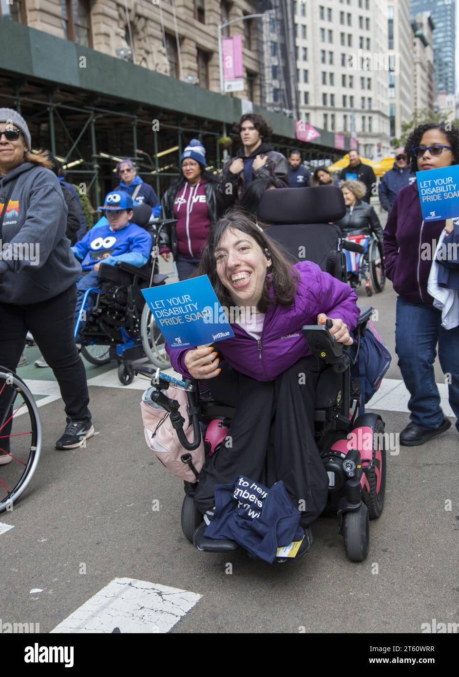 Disability Pride Parade, marking the anniversary of the Americans with ...