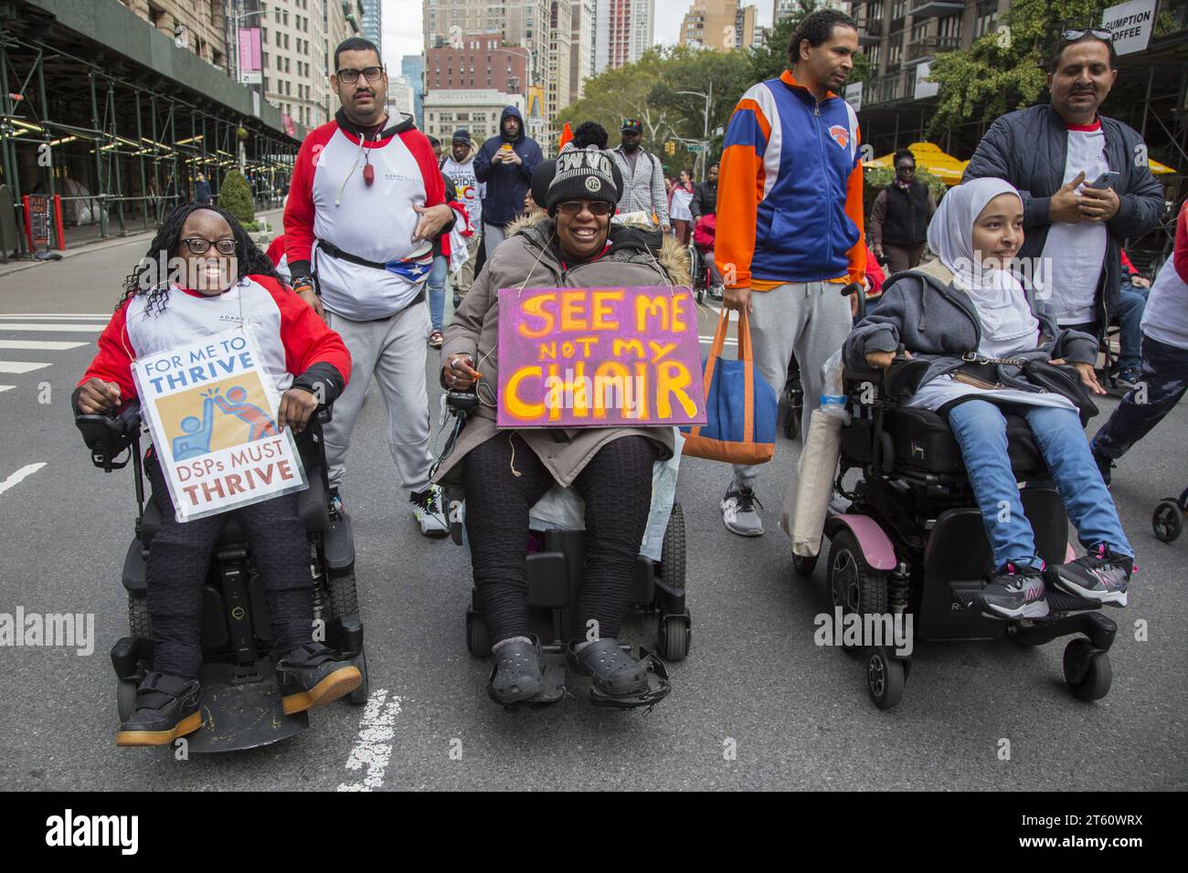 Disability Pride Parade, marking the anniversary of the Americans with ...
