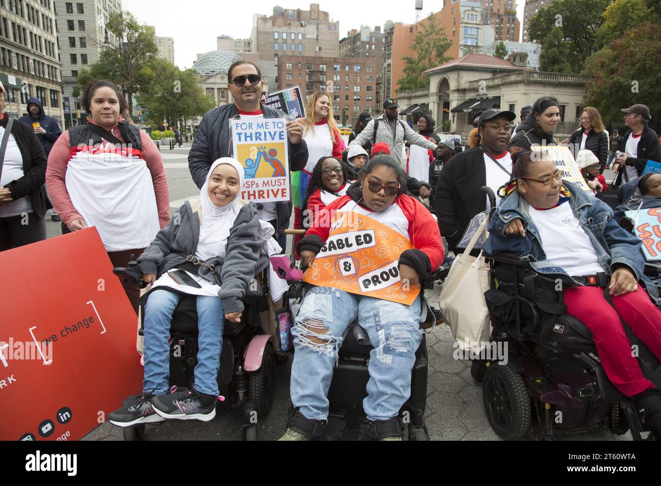 Disability Pride Parade, marking the anniversary of the Americans with ...