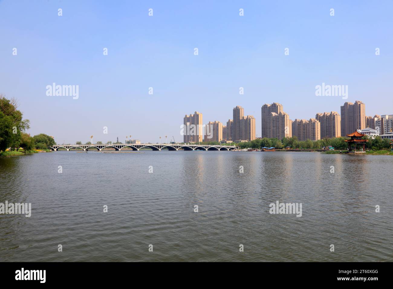 Riverside Building in china Stock Photo - Alamy