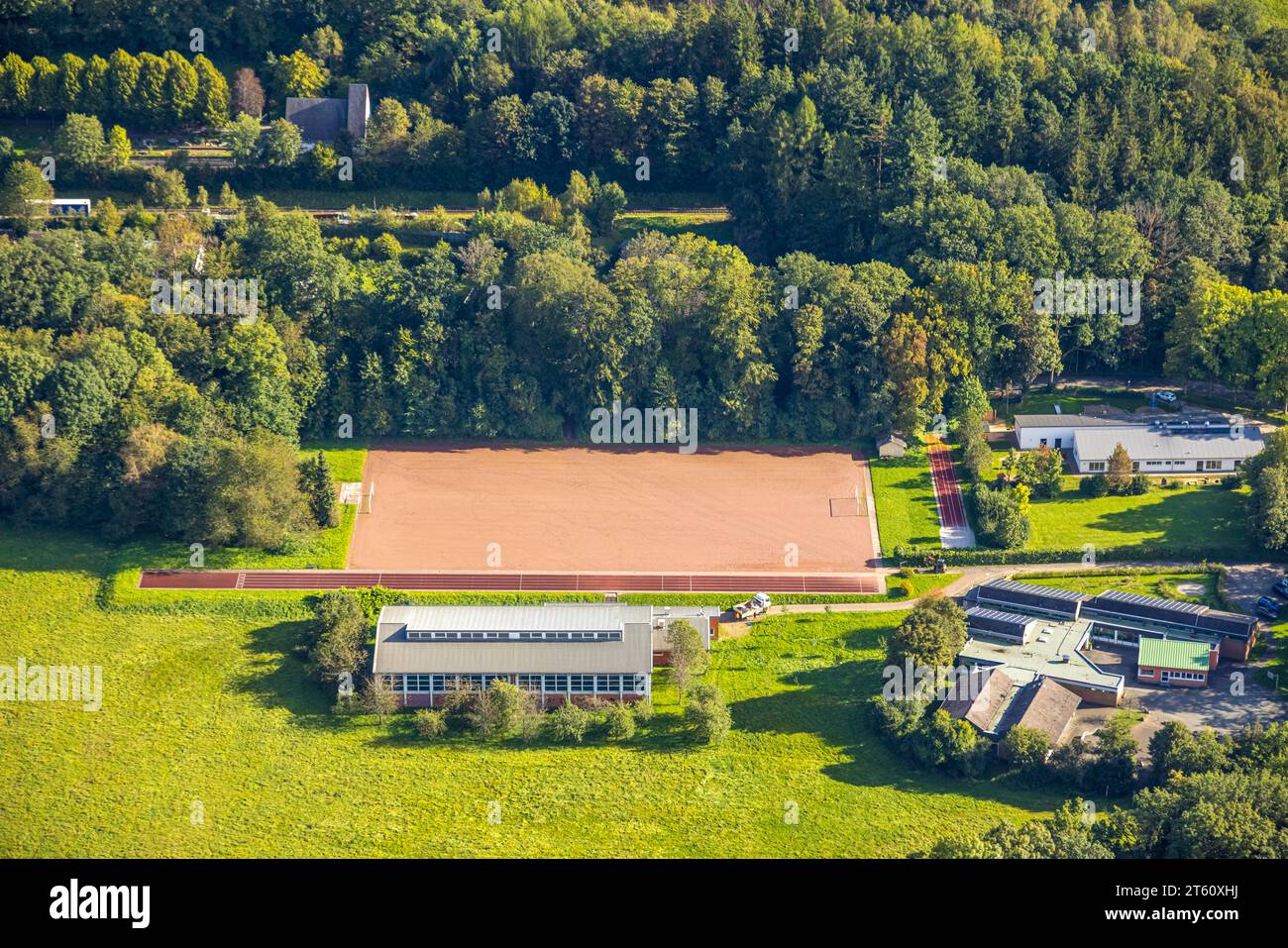 Sports field at stift keppel weg hi-res stock photography and images ...