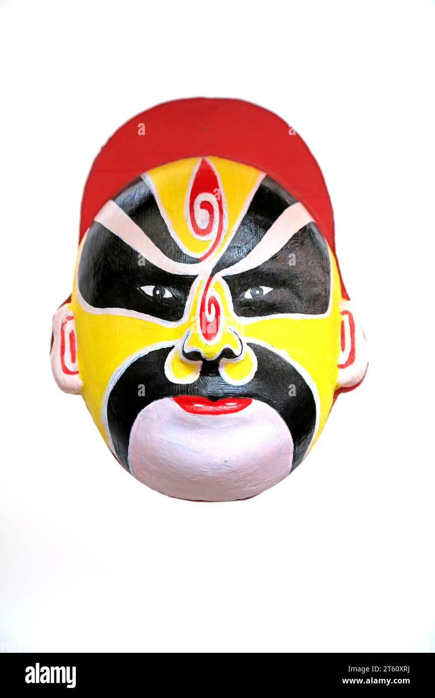 Facebook mask of Chinese traditional Peking Opera Stock Photo - Alamy