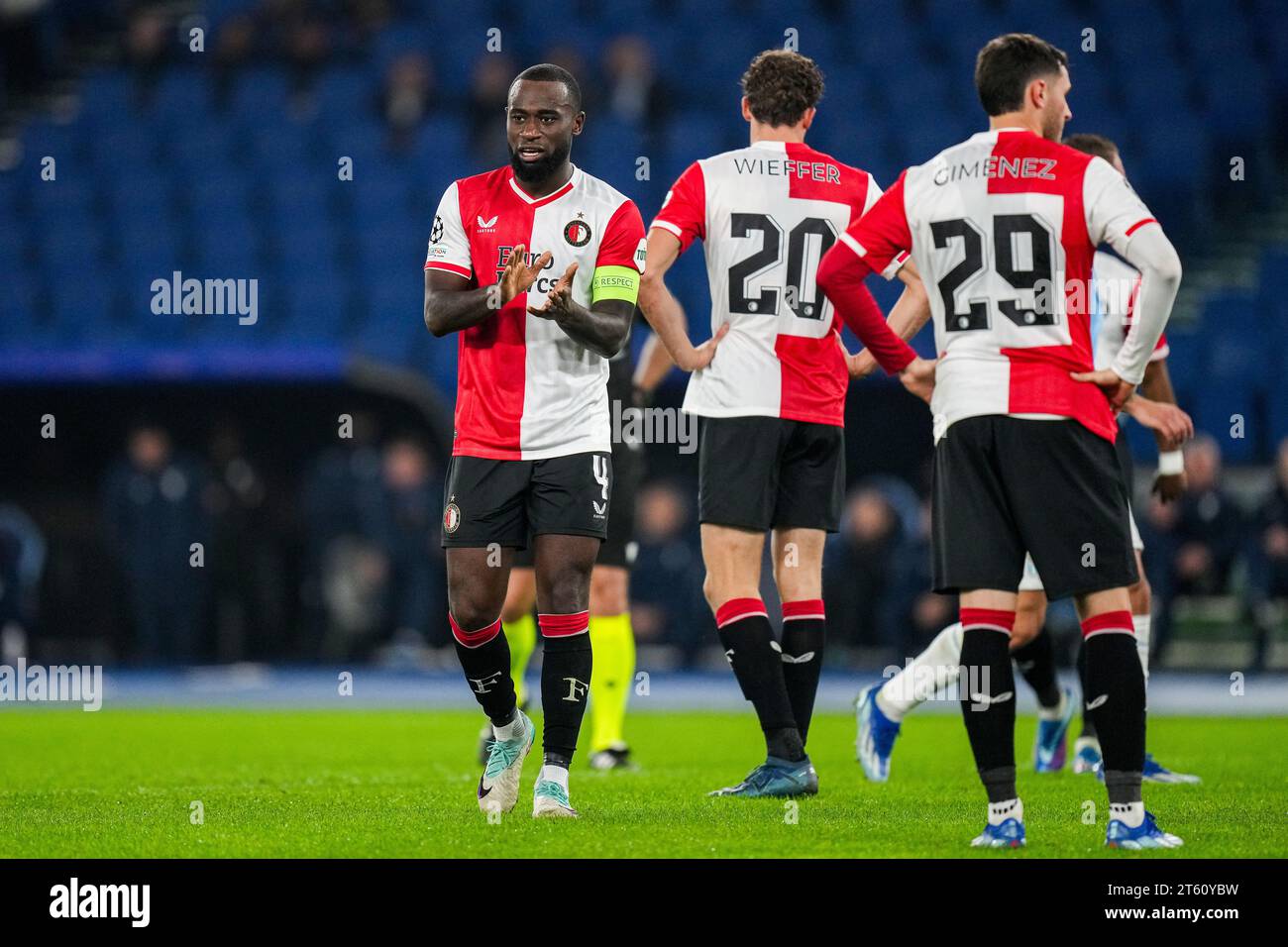 Rome, Italy. 07th Nov, 2023. Rome - Lutsharel Geertruida of Feyenoord during the 4th leg of the ...