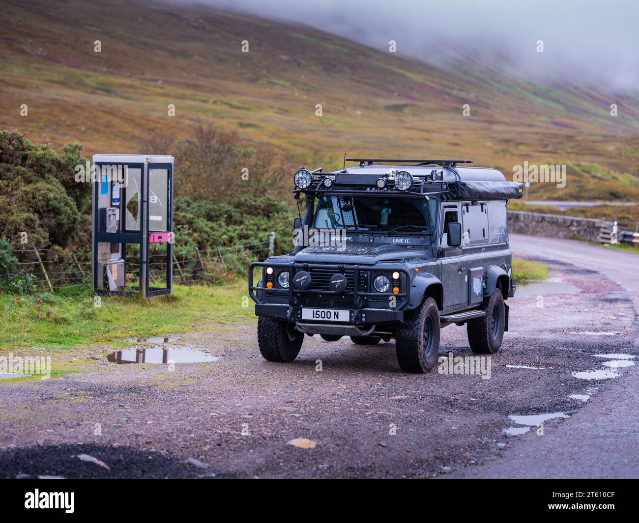 Camper van scottish highlands hi-res stock photography and images - Alamy