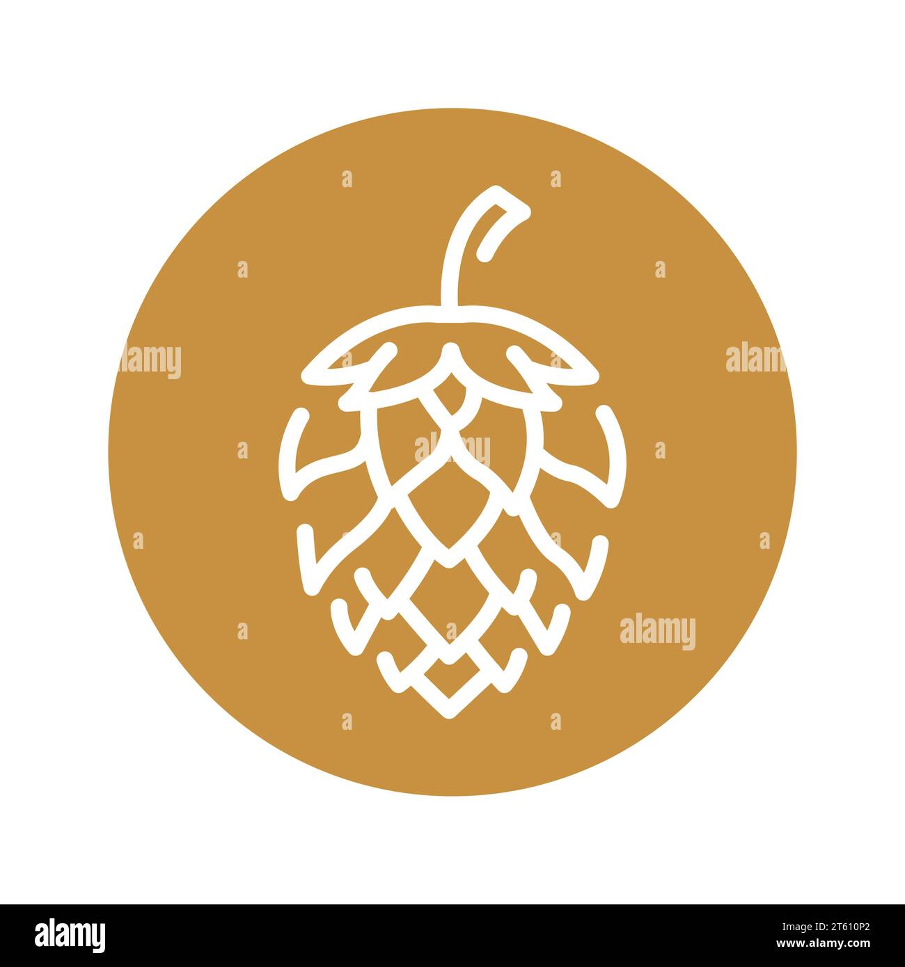 Hop black line icon. Pictogram for web page, mobile app, promo Stock ...