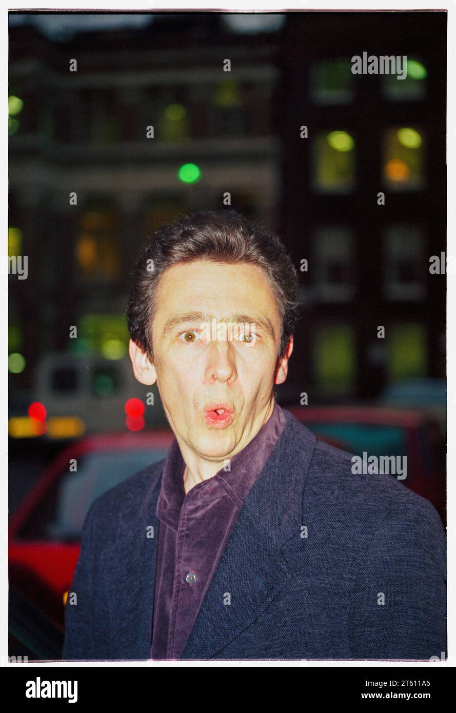 PAUL WHITEHOUSE, COMEDIAN, YOUNG, LONDON, 1996: Interview portrait of ...