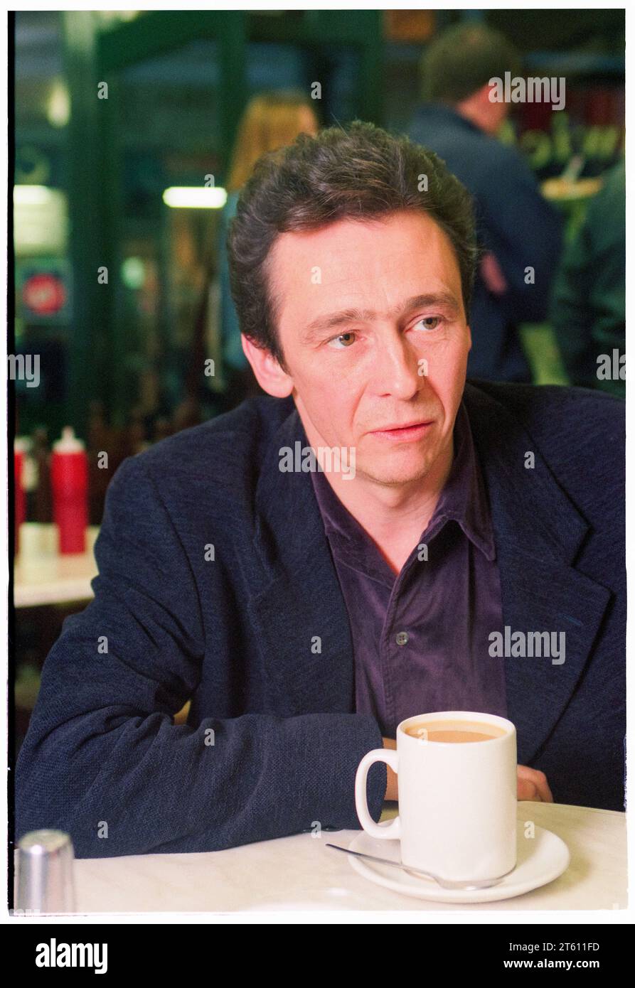 PAUL WHITEHOUSE, COMEDIAN, YOUNG, LONDON, 1996: Interview portrait of ...