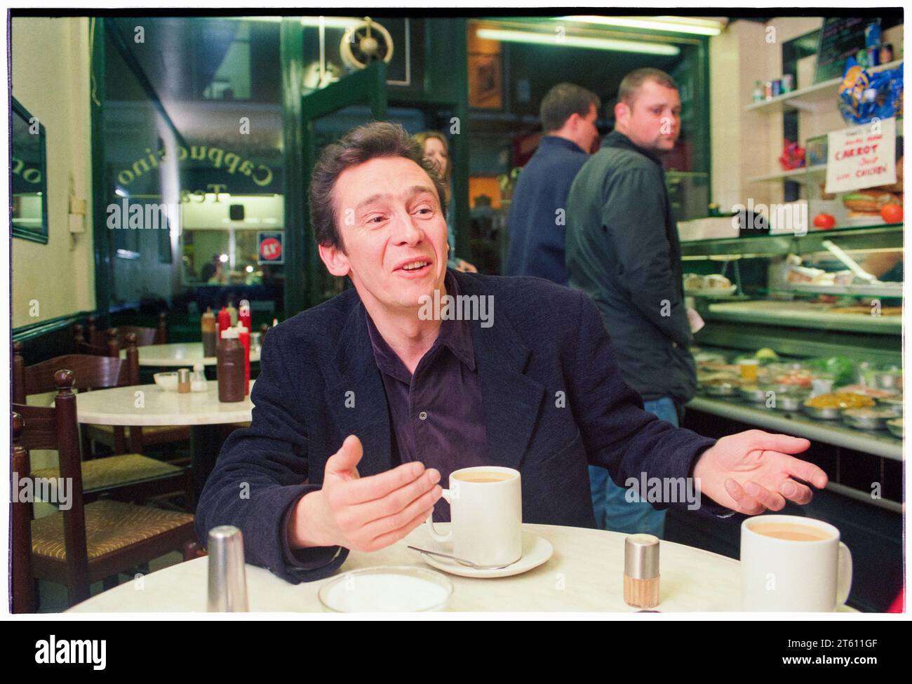 PAUL WHITEHOUSE, COMEDIAN, YOUNG, LONDON, 1996: Interview portrait of ...