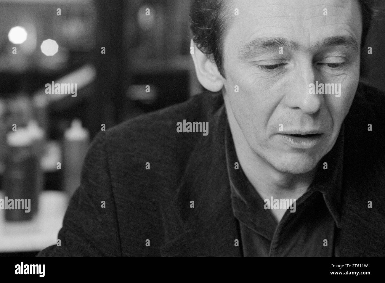PAUL WHITEHOUSE, COMEDIAN, YOUNG, LONDON, 1996: Interview portrait of ...