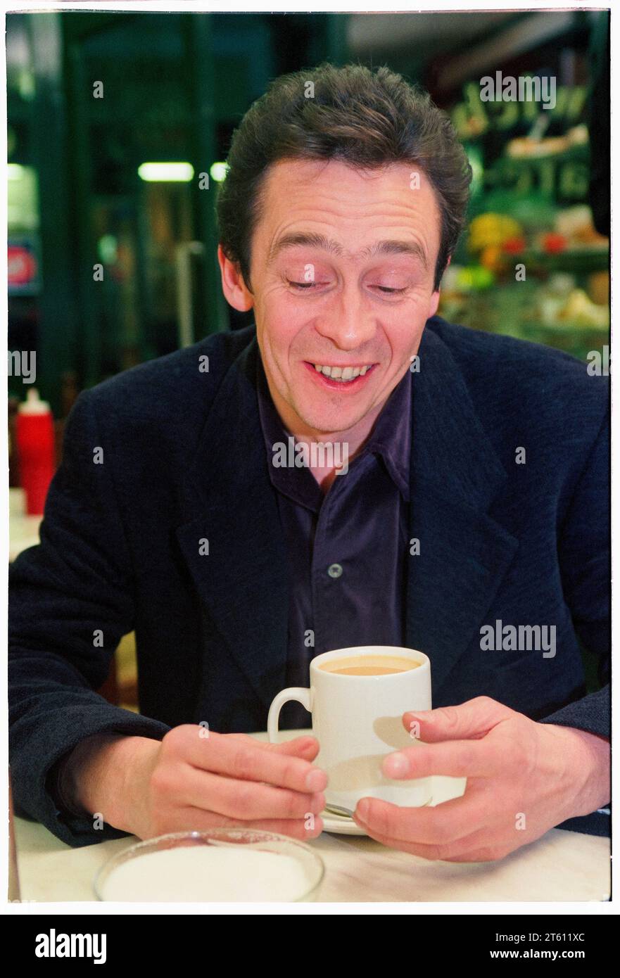 PAUL WHITEHOUSE, COMEDIAN, YOUNG, LONDON, 1996: Interview portrait of ...