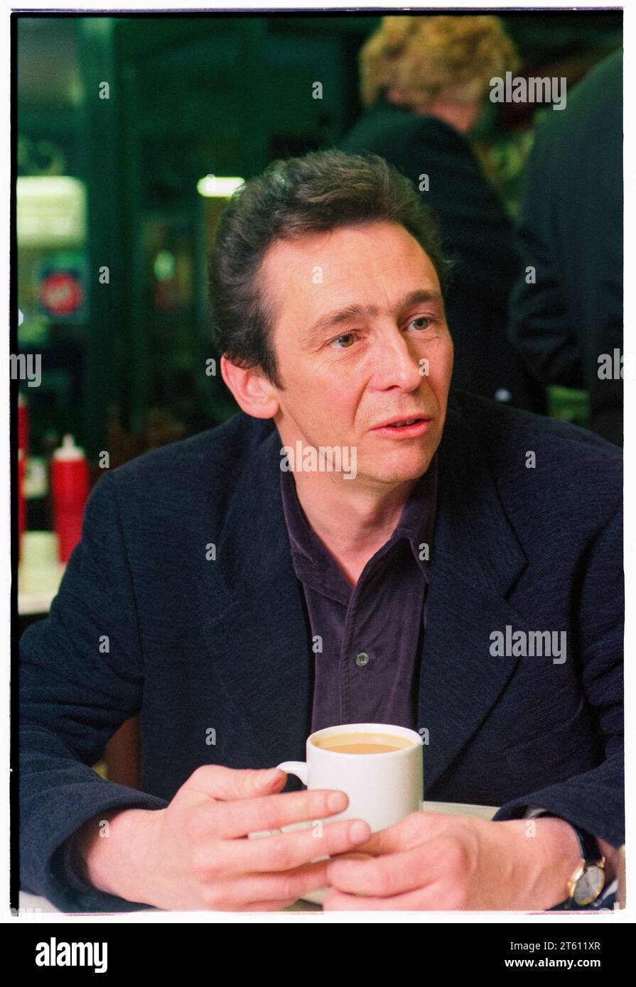 PAUL WHITEHOUSE, COMEDIAN, YOUNG, LONDON, 1996: Interview portrait of ...