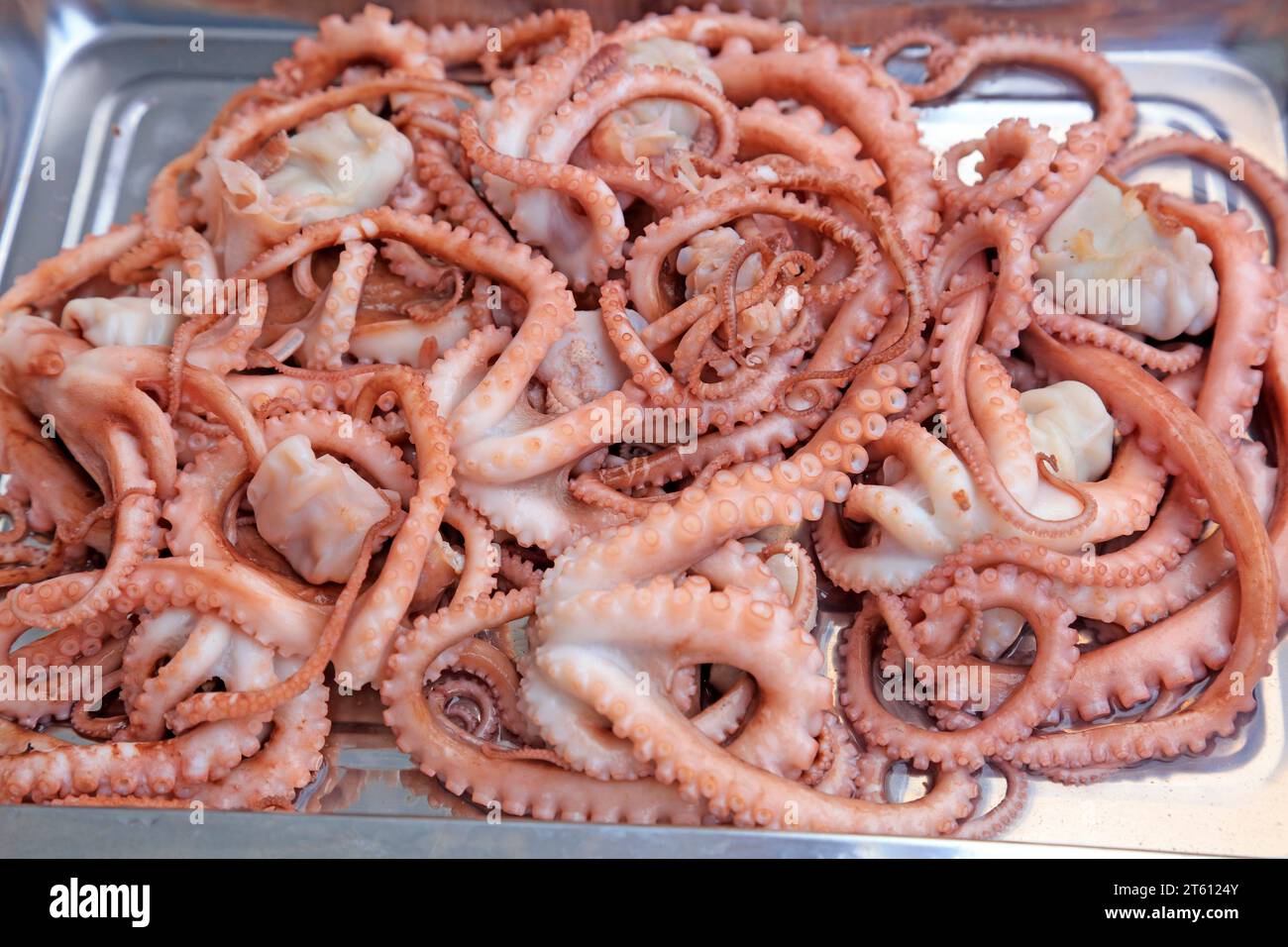 Seafood squid legs Stock Photo - Alamy