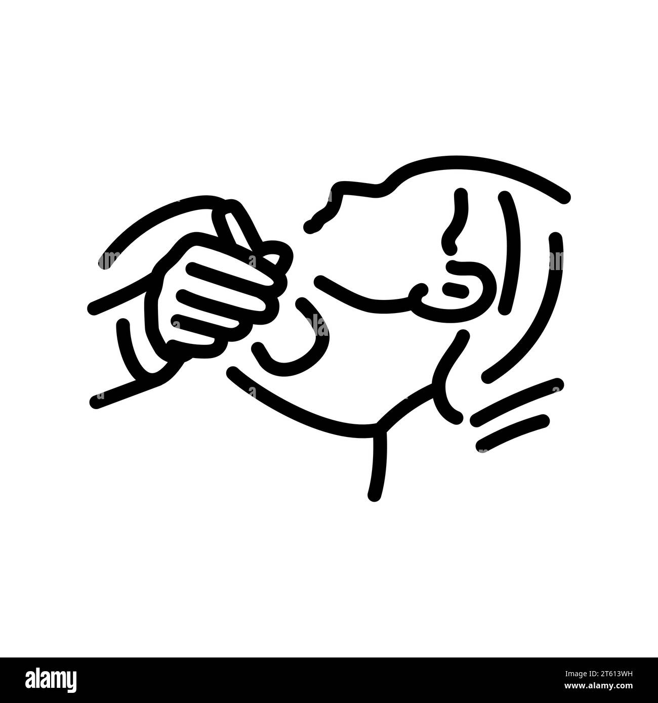 Ultrasound scanner icon outline hi-res stock photography and images - Alamy