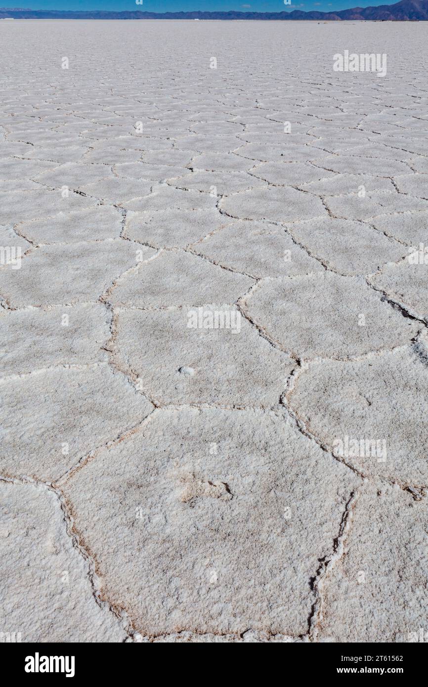 Salinas Grandes salt flat in Salta, Andes, North Argentina, South ...