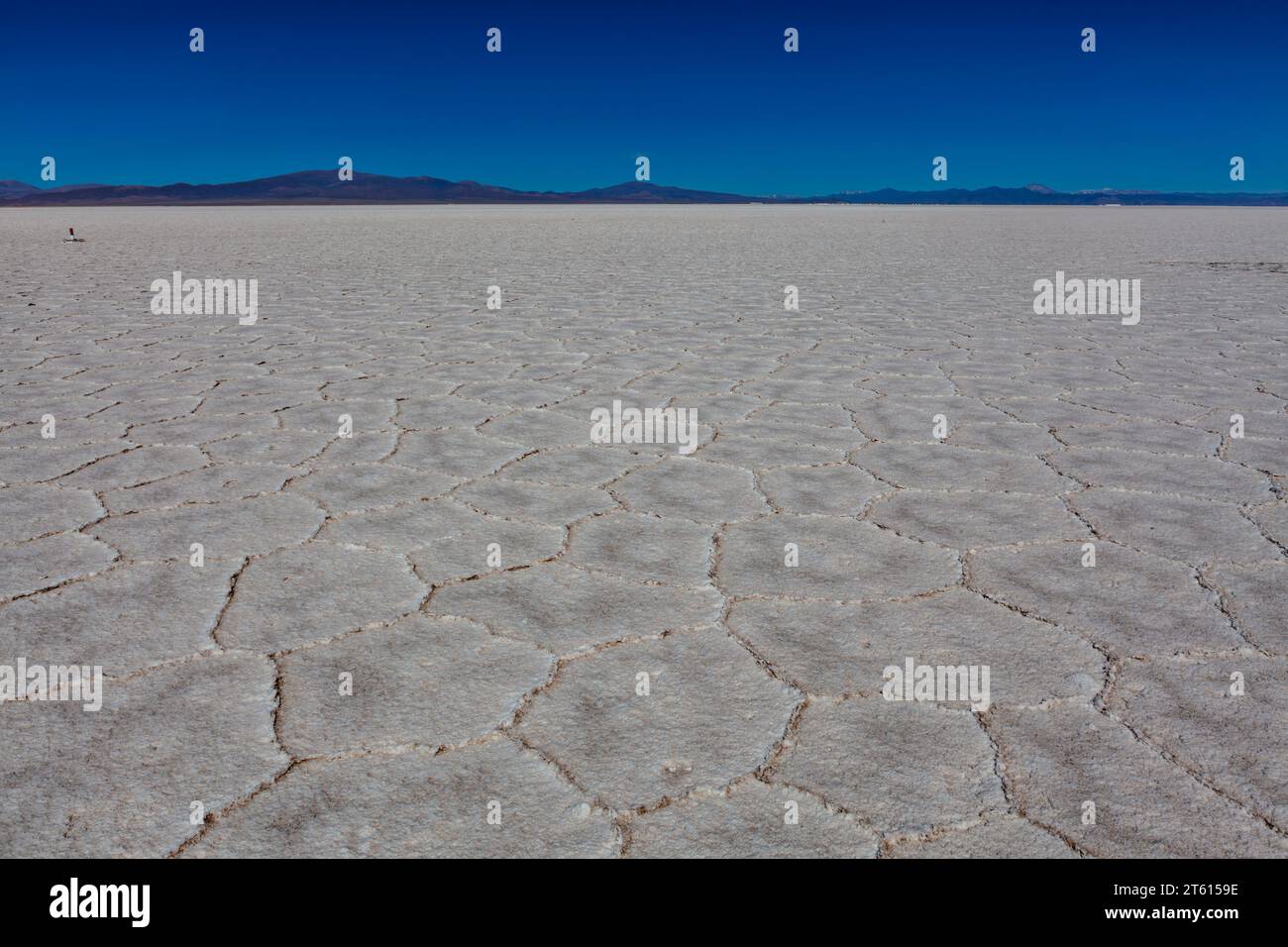 Salinas Grandes salt flat in Salta, Andes, North Argentina, South ...