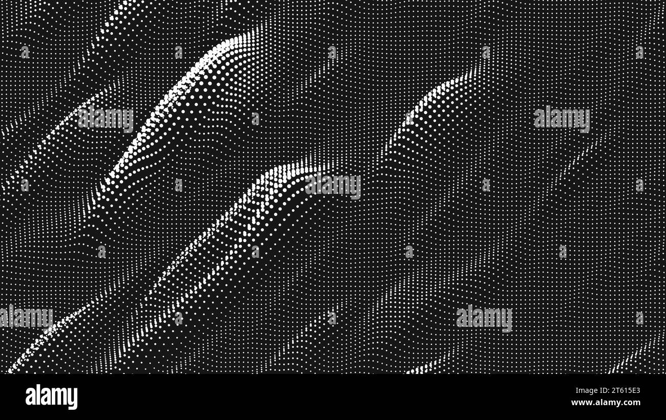 Point wave diagonal texture. Abstract dot background. Technological ...