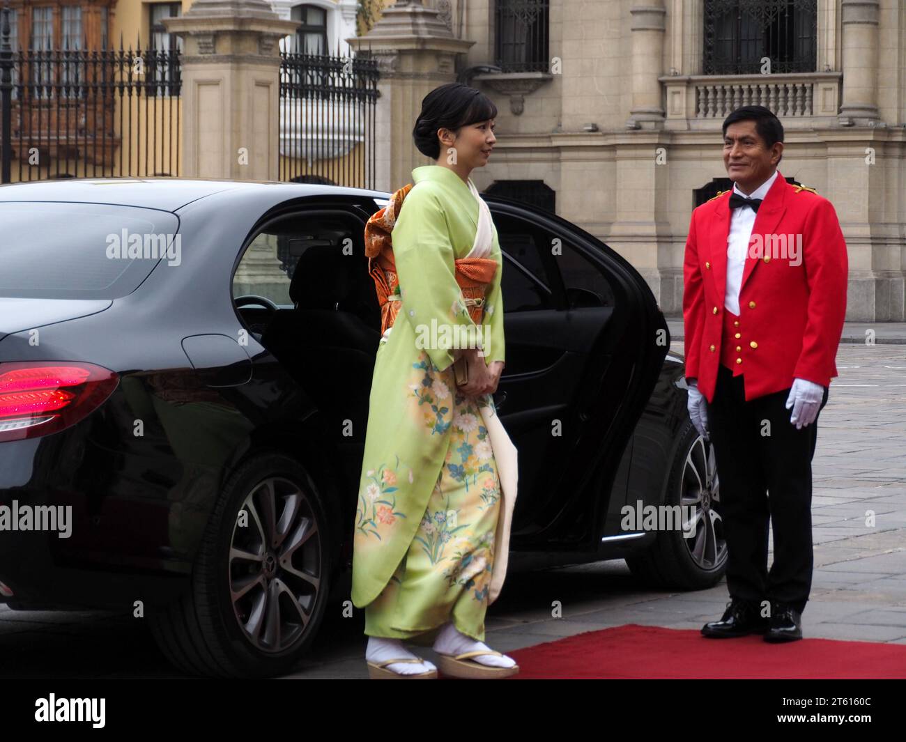 Lima, Peru. 07th Nov, 2023. Her Imperial Highness Princess Kako of ...