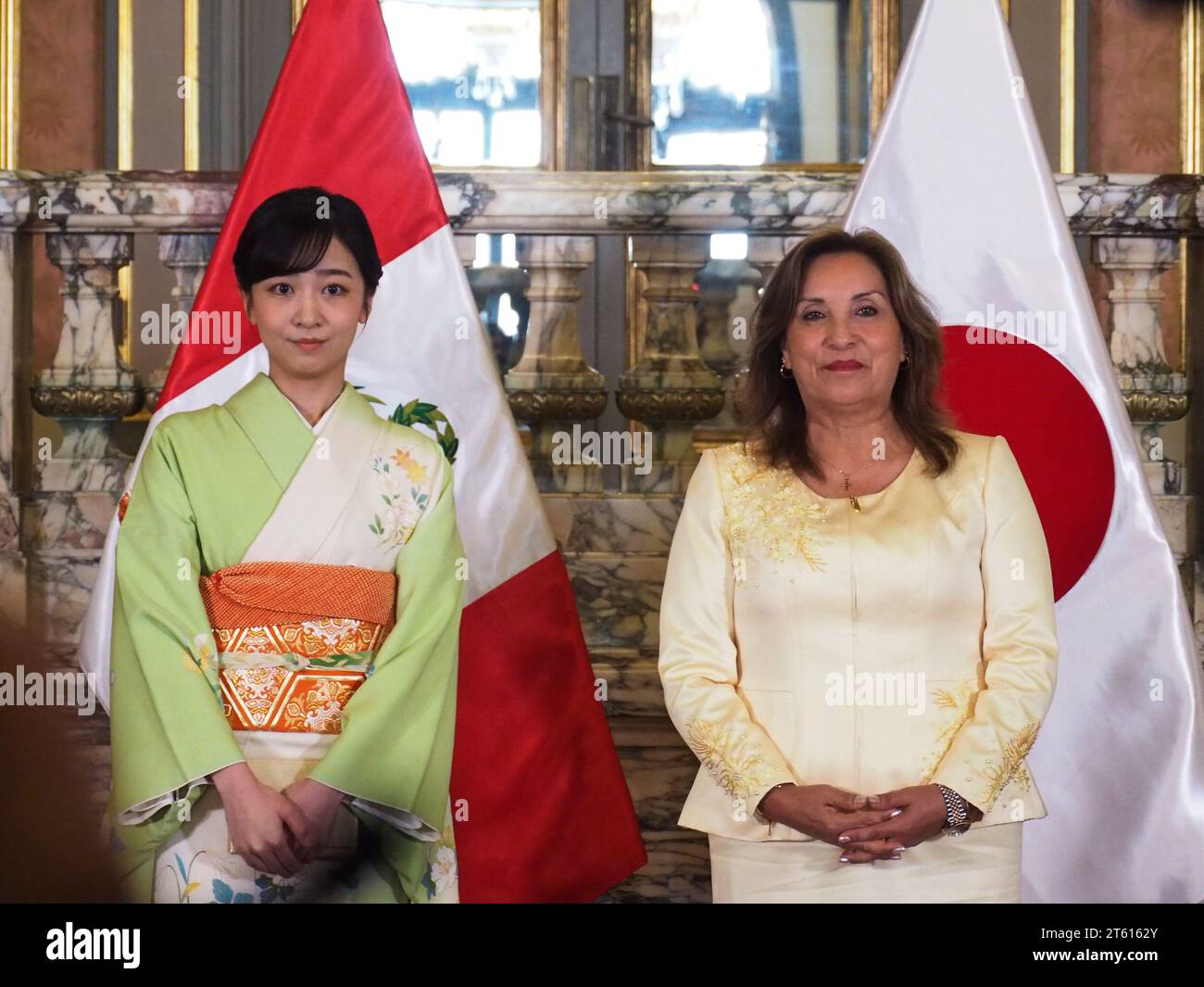 Lima, Peru. 07th Nov, 2023. Her Imperial Highness Princess Kako of ...