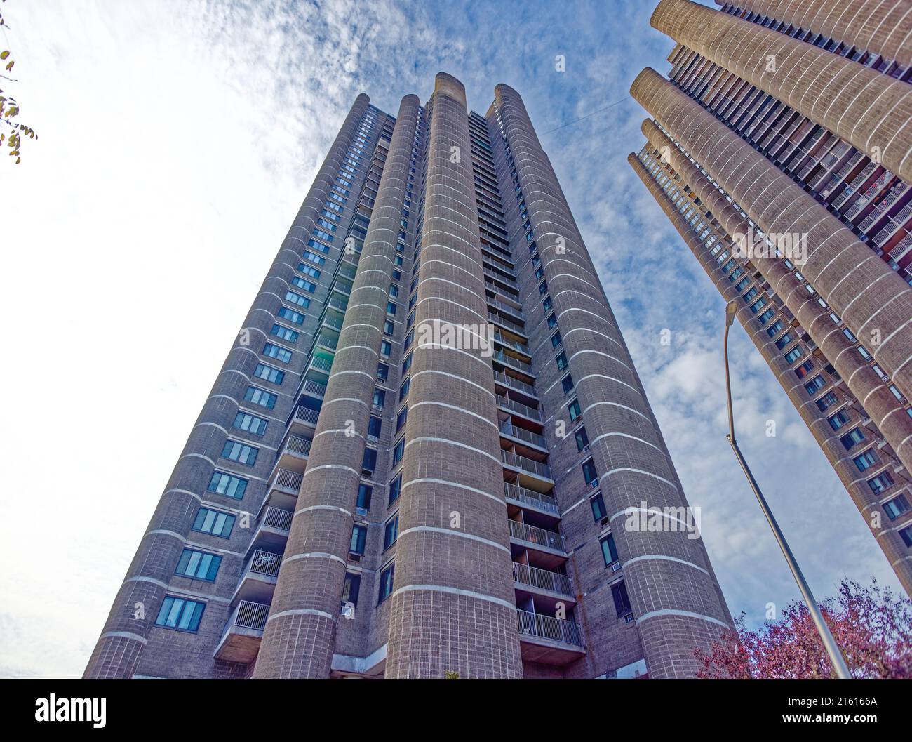 Tracey Towers are brutalist residential towers designed by Paul Rudolph ...
