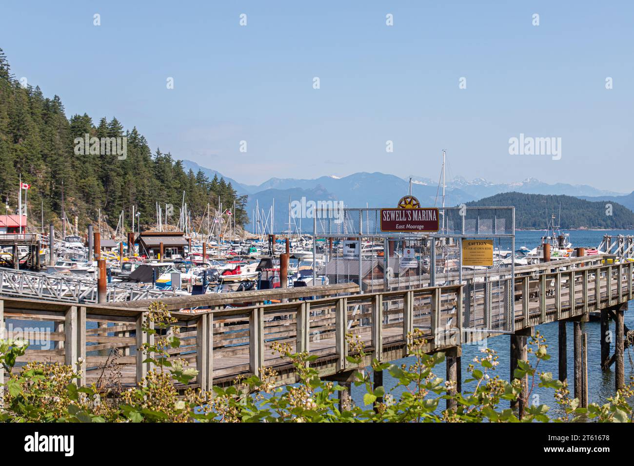 Vancouver, CANADA - Jun 28 2023 : Sewell's Marina at Horseshoe Bay ...