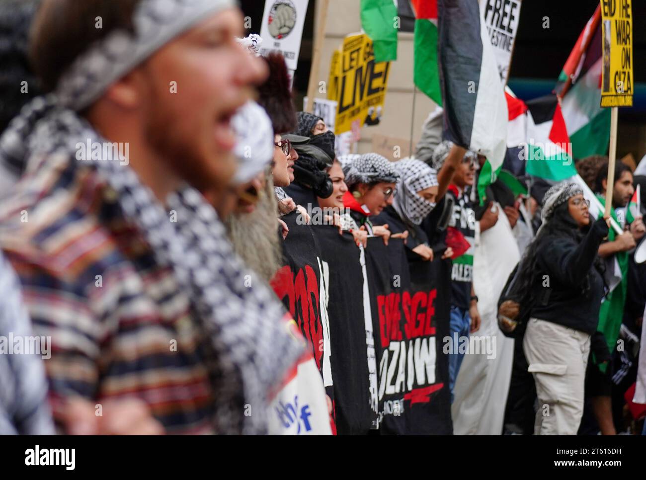 Washington, DC - November 4th: A crowd of supporters call for a ...