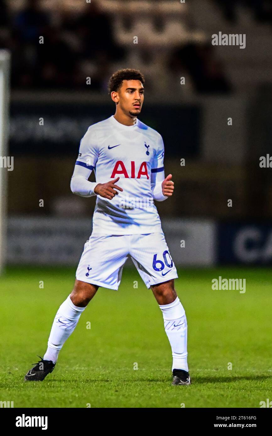 Tyrell Ashcroft (60 Tottenham) during the EFL Trophy match between ...